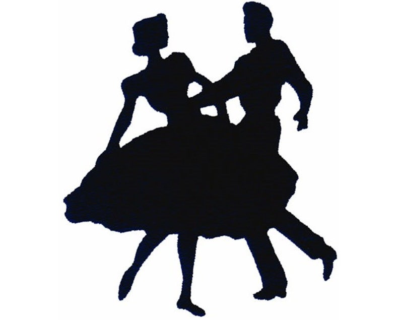 Square Dancers - Machine Embroidery Design - Etsy