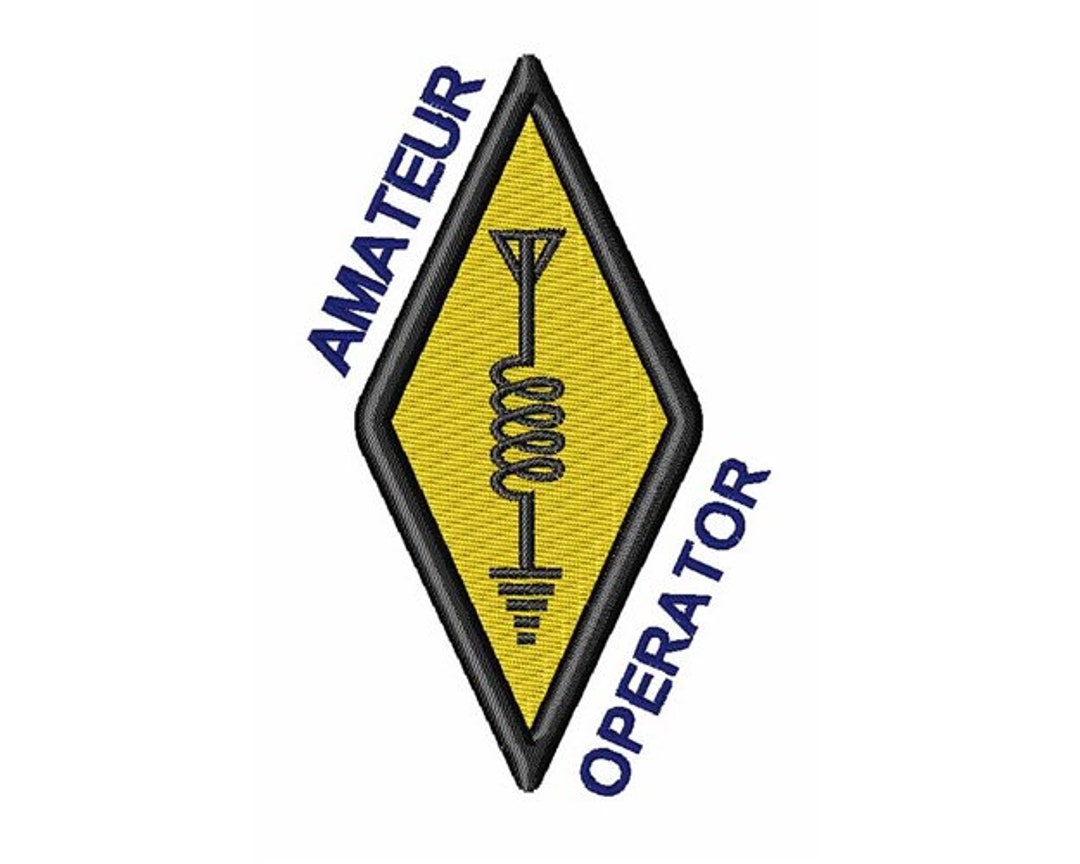 Amateur Operator - Machine Embroidery Design - Etsy