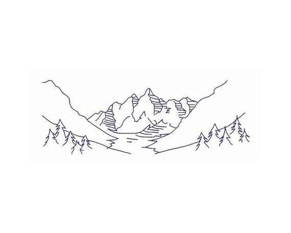 Mountain Machine Embroidery Designs Mountain Gorilla (Heirloom