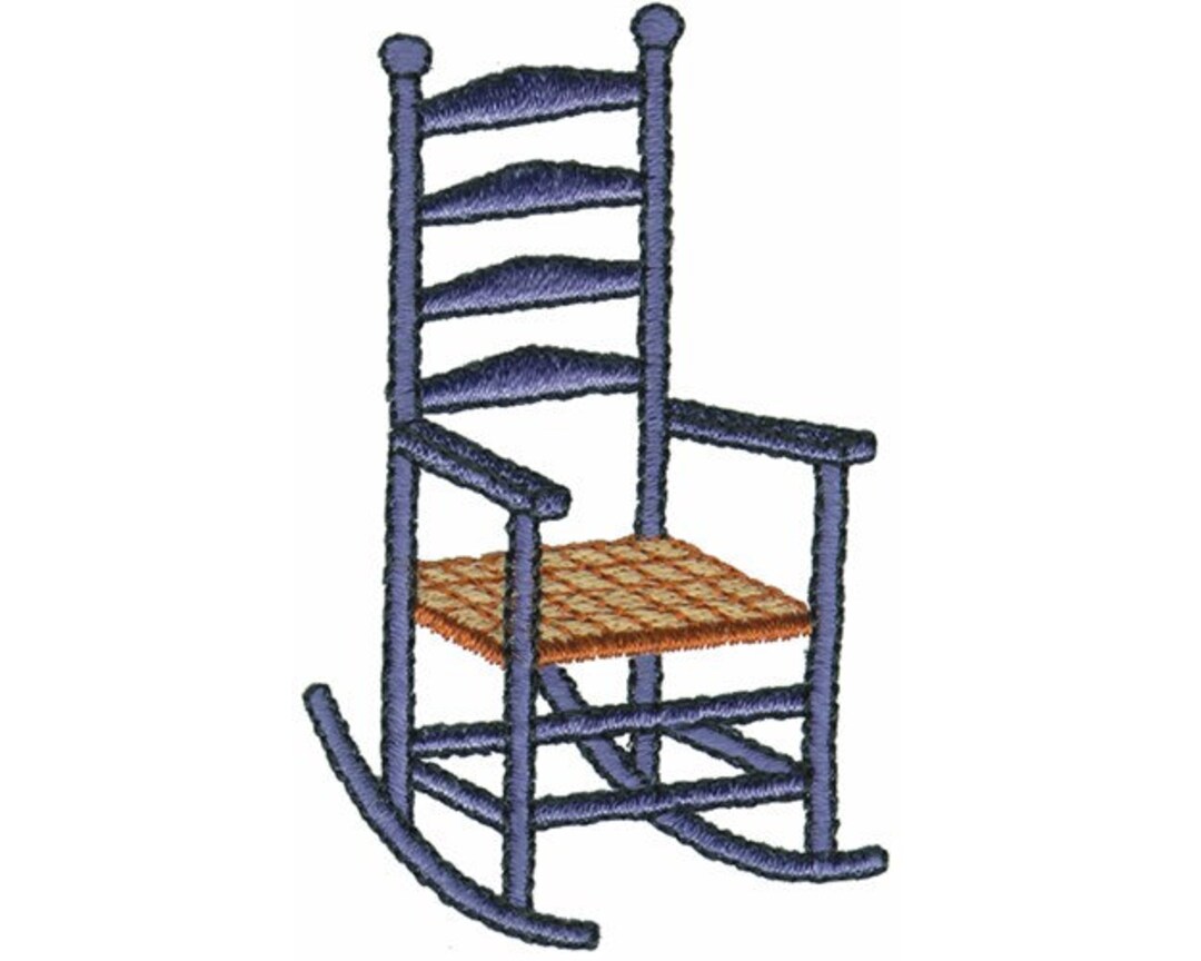 Rocking Chair - Machine Embroidery Design - Etsy
