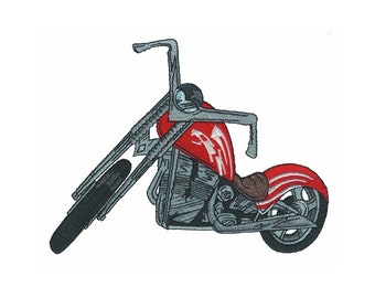 Chopper Outline Machine Embroidery Design - Etsy
