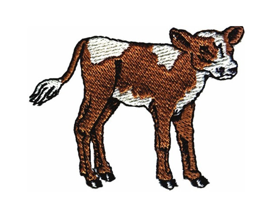 Calf - Machine Embroidery Design - Etsy