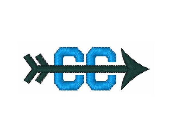 Cross Country Symbol Blue