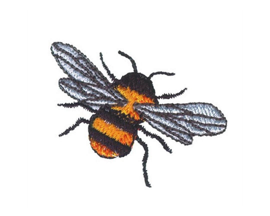 Bee Machine Embroidery Design - Etsy