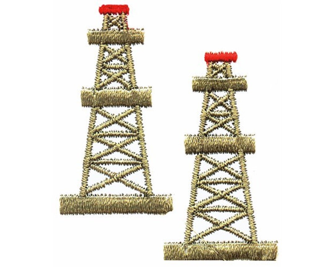 Oil Rigs - Machine Embroidery Design - Etsy