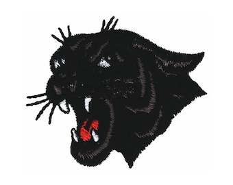 Panther Head Machine Embroidery Design - Etsy