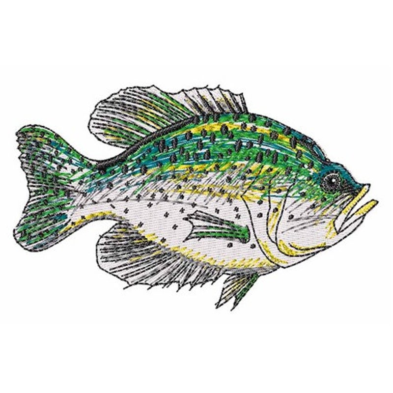 Fish Embroidery - Etsy