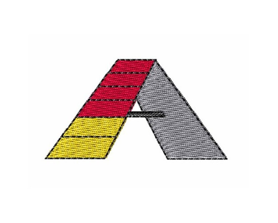 Dog Agility A Frame - Machine Embroidery Design - Etsy