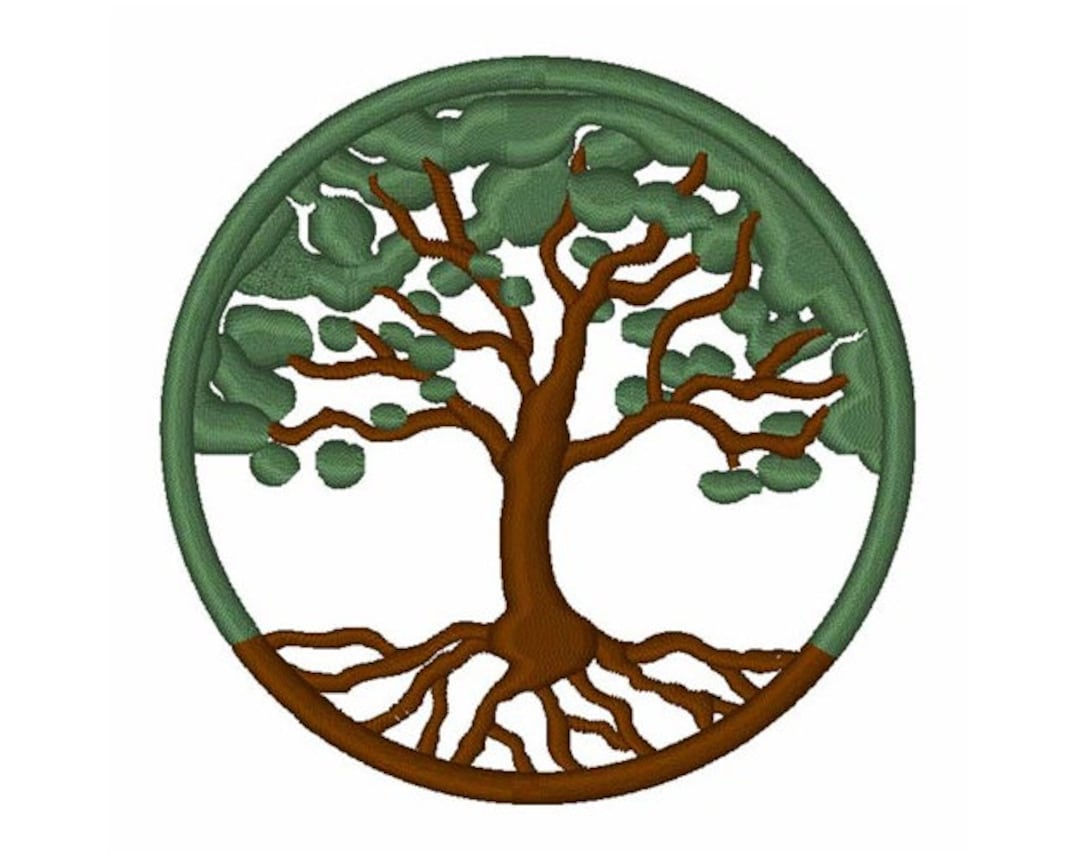 Tree of Life Machine Embroidery Design - Etsy