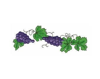 Grapes - Machine Embroidery Design - Etsy