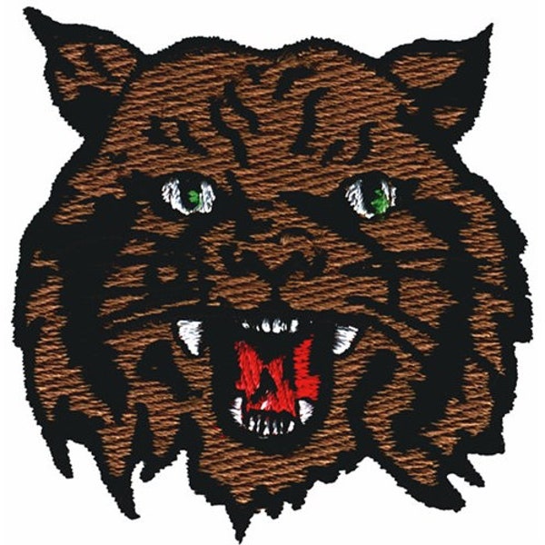 Wildcat Embroidery Design - Etsy