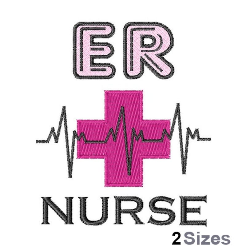 Nurse Embroidery - Etsy