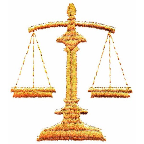 Scale of Justice Logo Design - Etsy