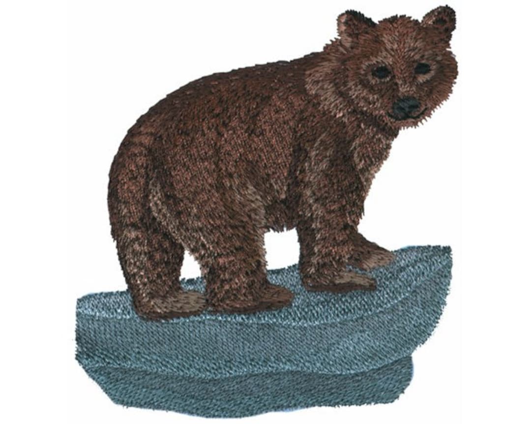 Baby Bear - Machine Embroidery Design - Etsy