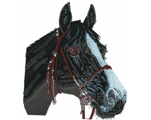 Horse Head Machine Embroidery Design - Etsy