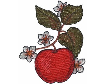 Apple Blossom, Flowers, Machine Embroidery Design - Etsy