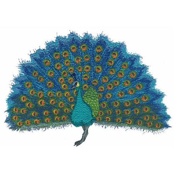 Peacock Embroidery - Etsy