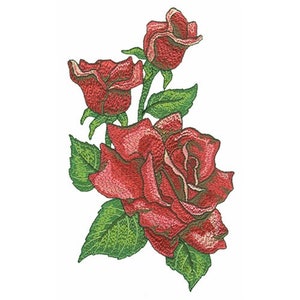 Rose - Machine Embroidery Design - Etsy