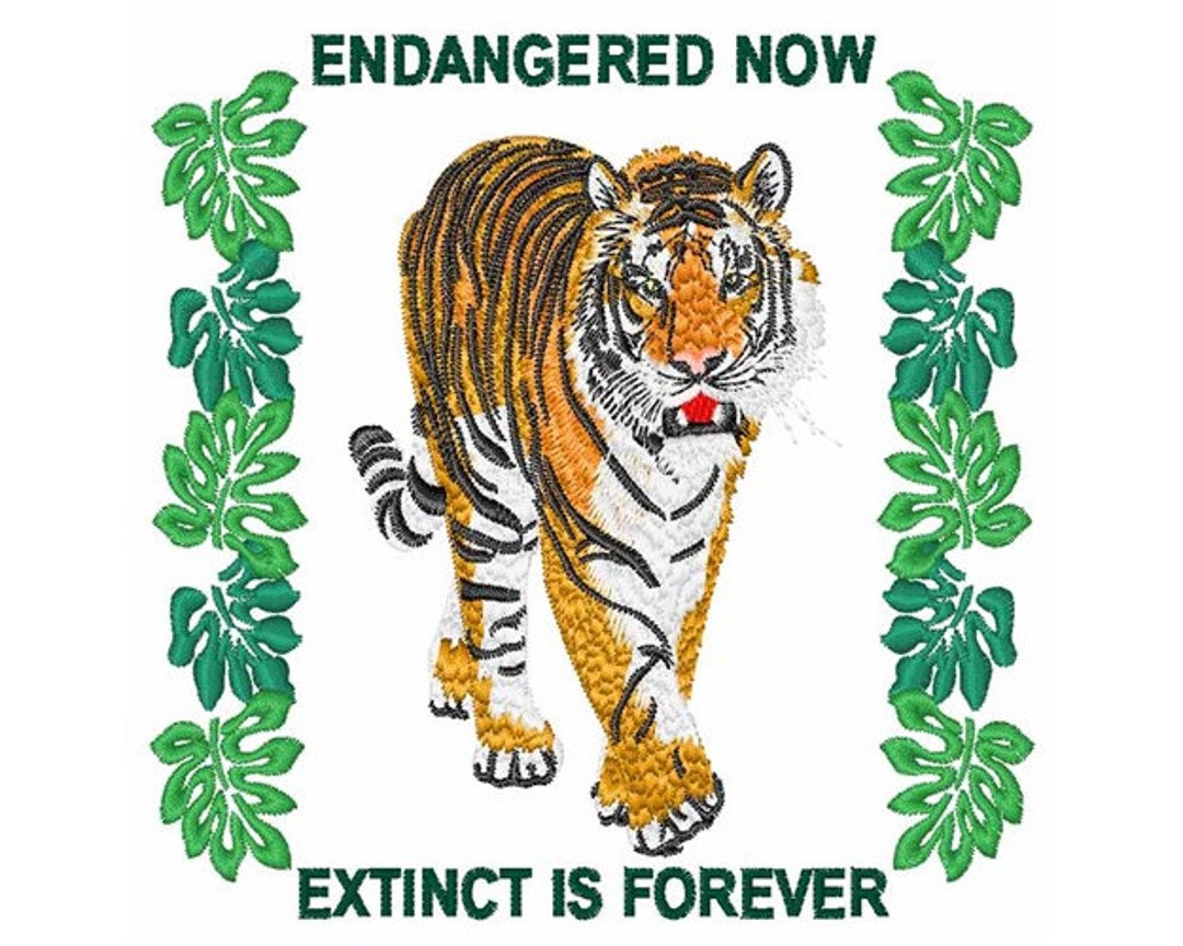 Extinct is Forever Machine Embroidery Design - Etsy
