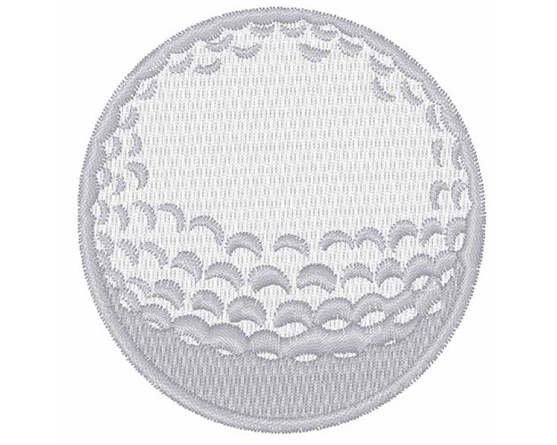 Golf Ball Machine Embroidery Design - Etsy