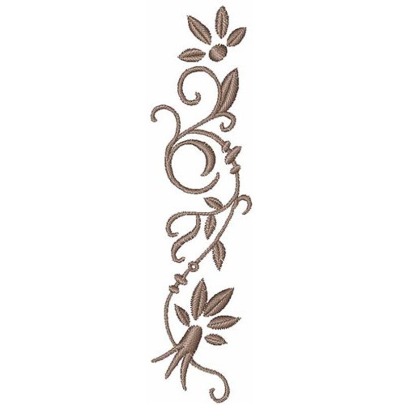 Floral Scroll Design - Etsy