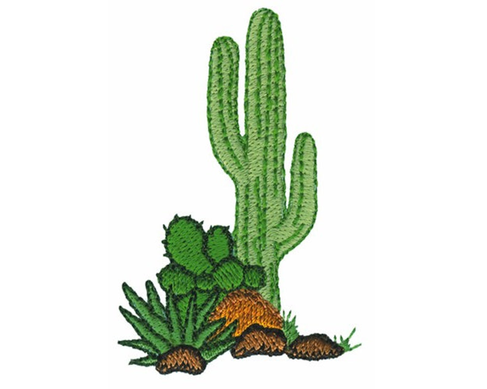 Cactus - Machine Embroidery Design - Etsy