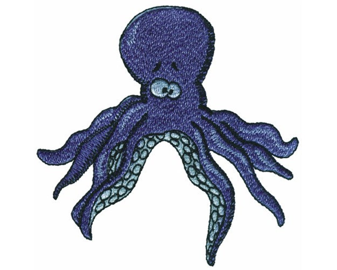 Octopus - Machine Embroidery Design - Etsy
