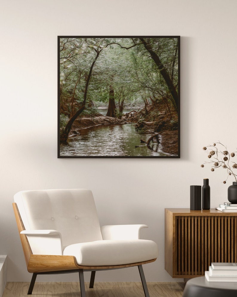Rustic River Print , Instant Art, Home Decor Print, Living Room Decor ...