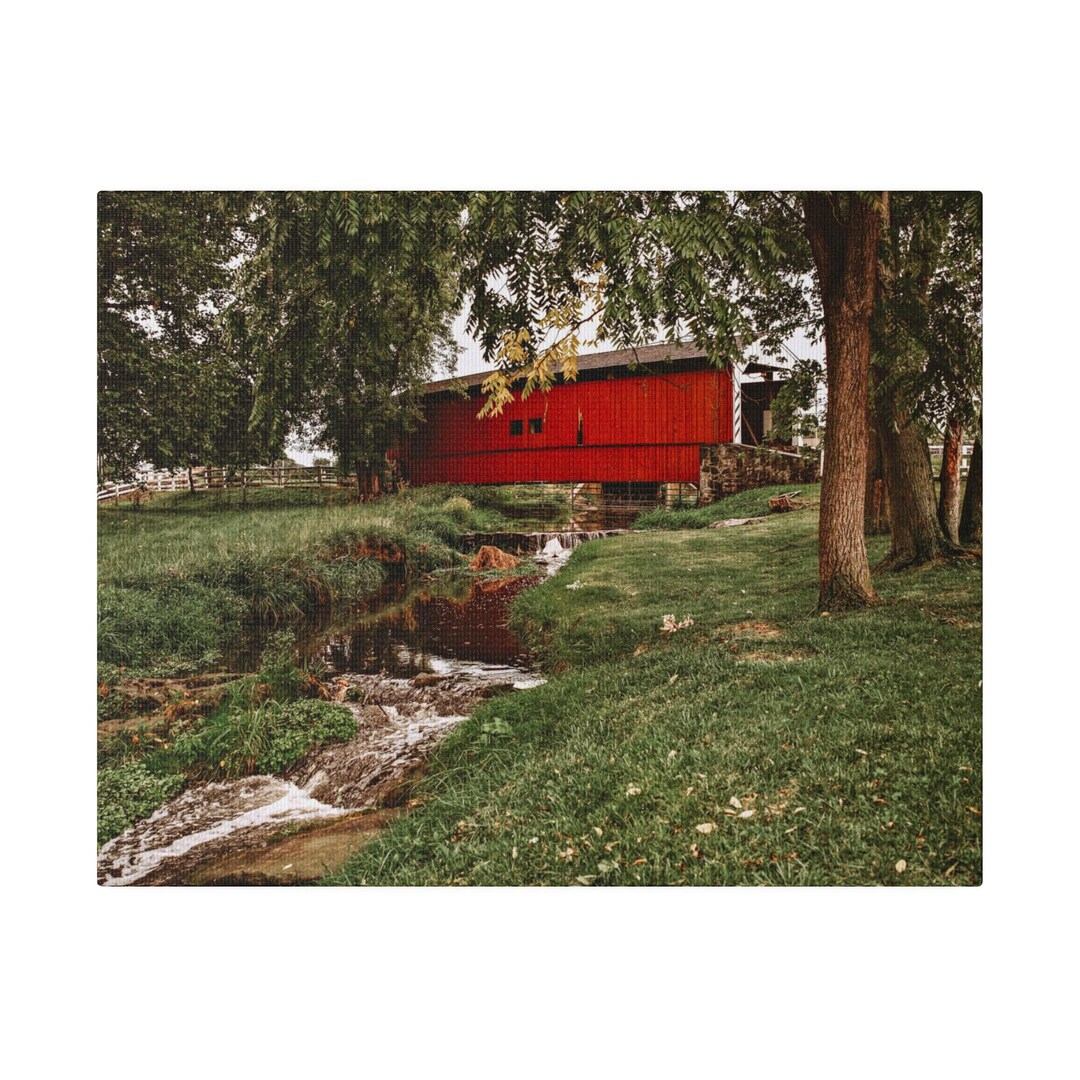 Covered Bridge, Amish Country, Lancaster, Bridges, Fine Art Prints ...