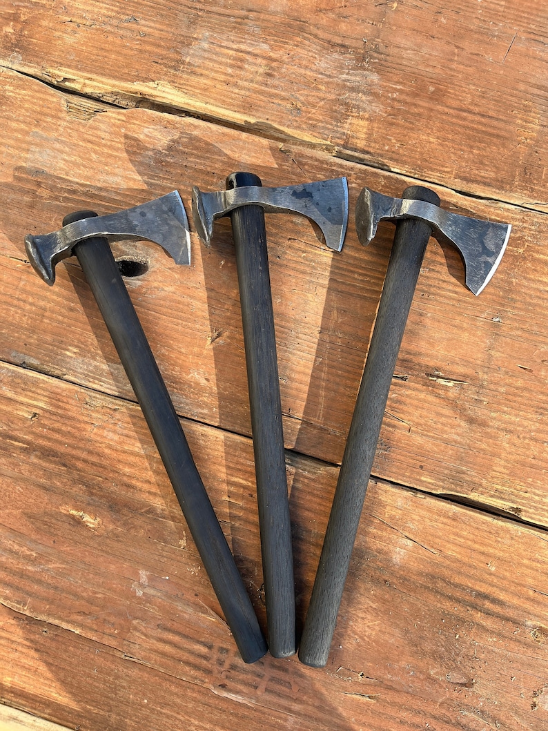 Hand Forged Railroad Spike Throwing Tomahawk - Etsy