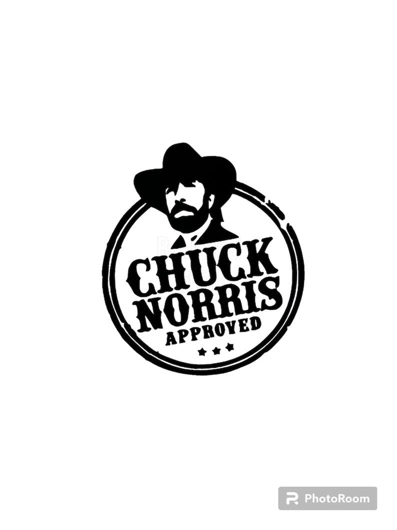 Chuck Norris Approved - Etsy