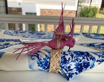 Hummingbird Napkin Ring - Etsy