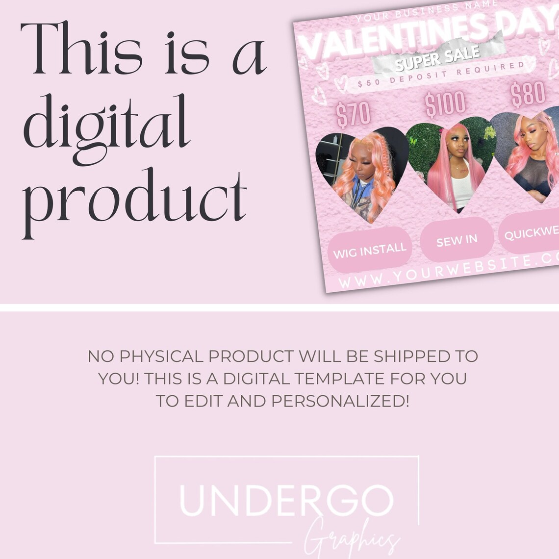 Prom Makeup Flyer | Prom Makeup MUA Flyer Prom Season | Editable Canva ...