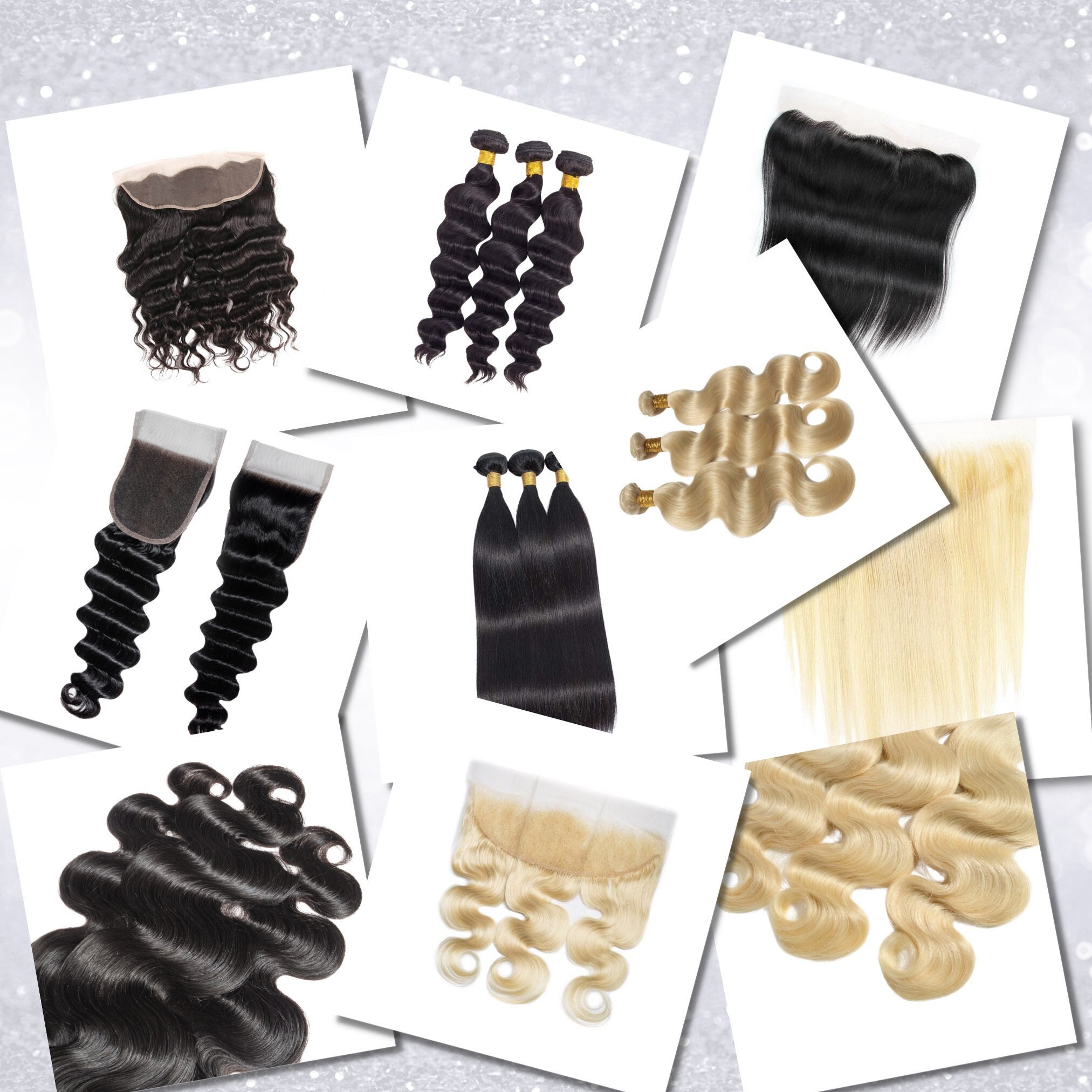 50 Hair Bundle Stock Photos Stock Images Beauty Hair Bundles Body Wave ...