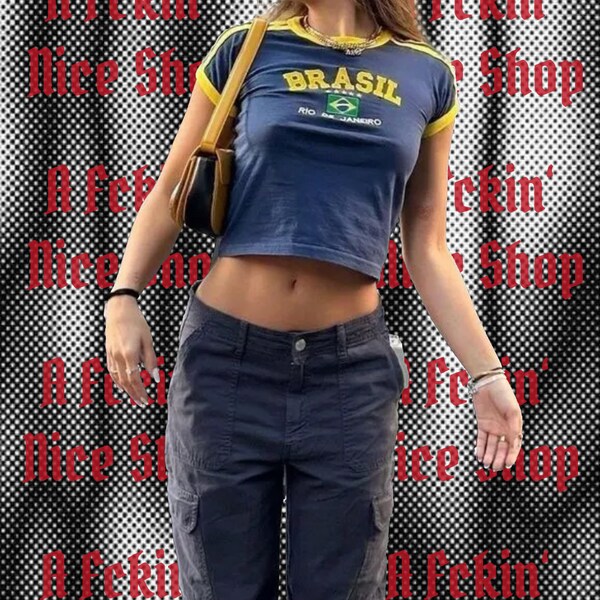 Sexy Brazil Crop Top - Etsy