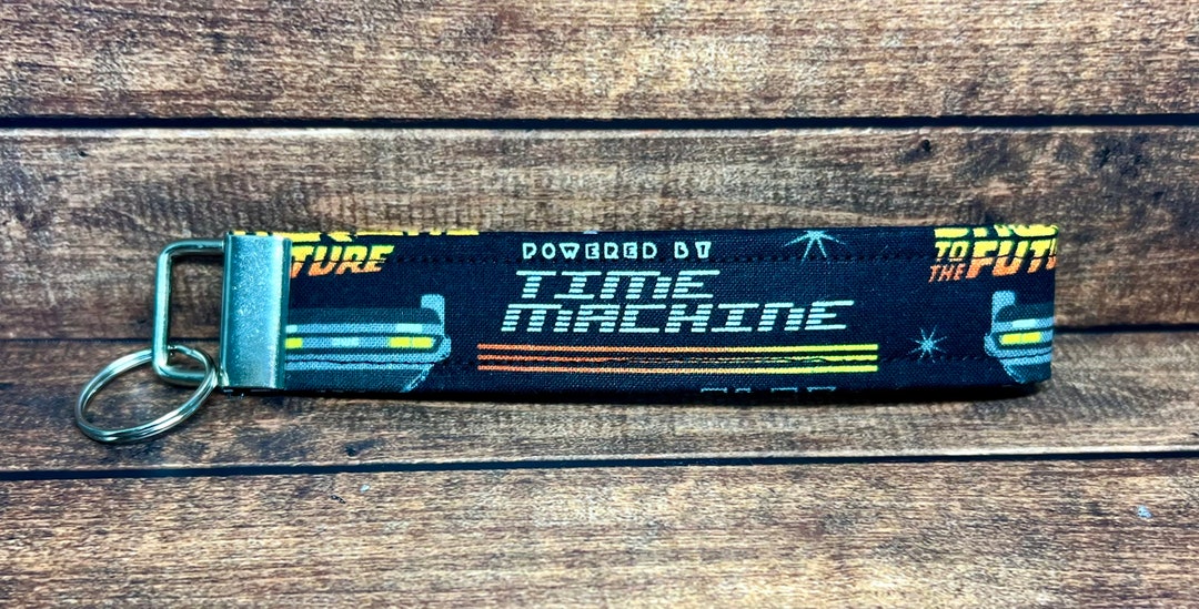 Back to the Future Key Fob Wristlet or Mini Keychain - Etsy