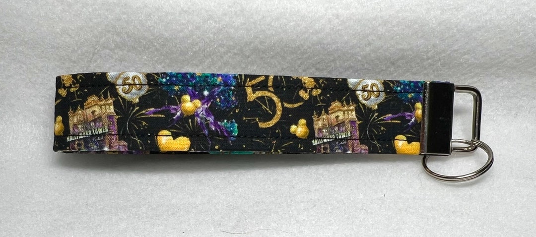 50th Anniversary Key Fob Wristlet - Etsy