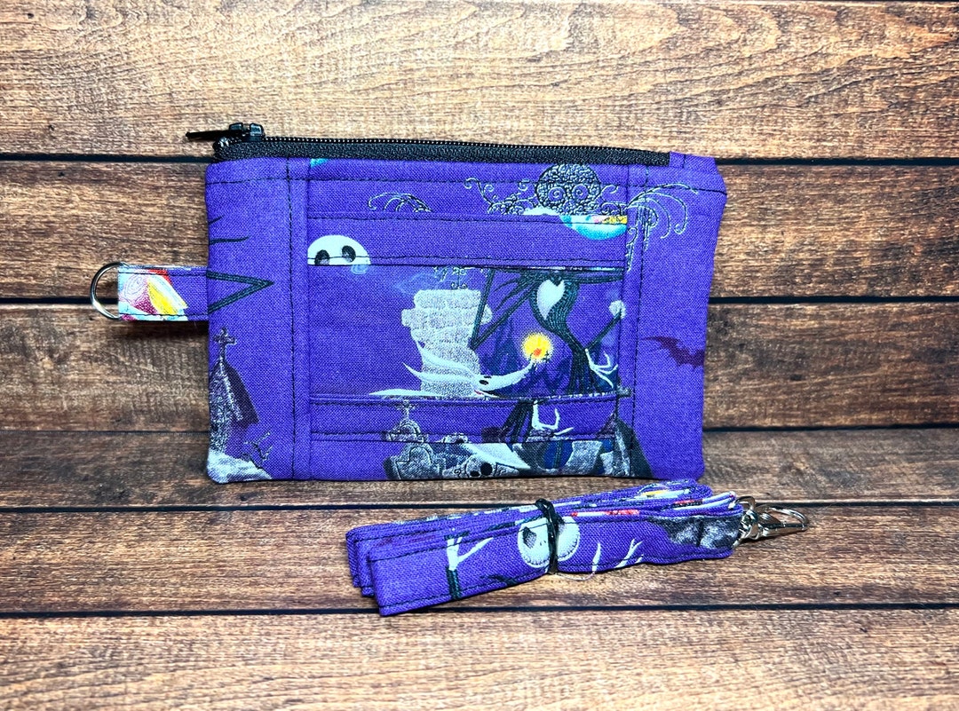The Nightmare Before Christmas Wallet & Lanyard - Etsy
