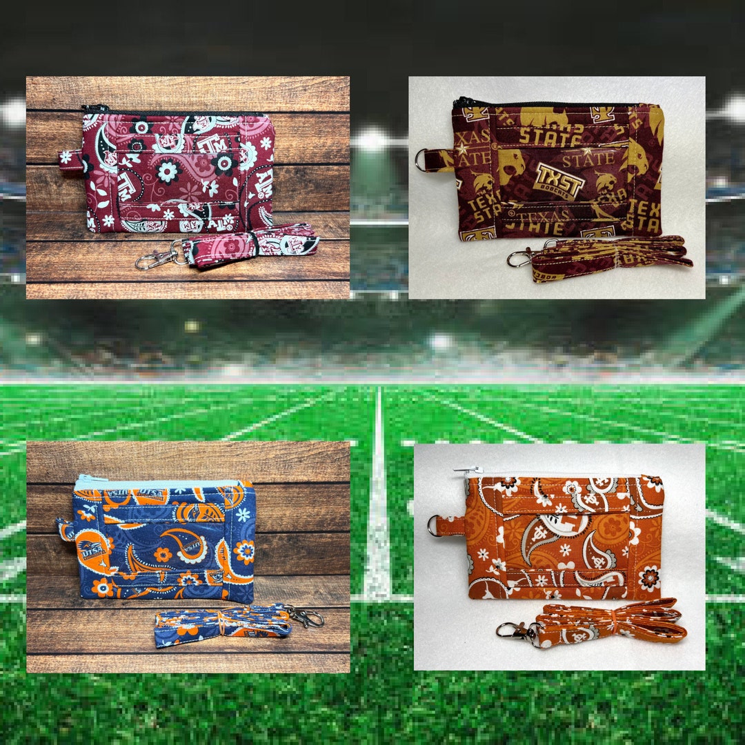 University Wallet and Lanyard - Etsy