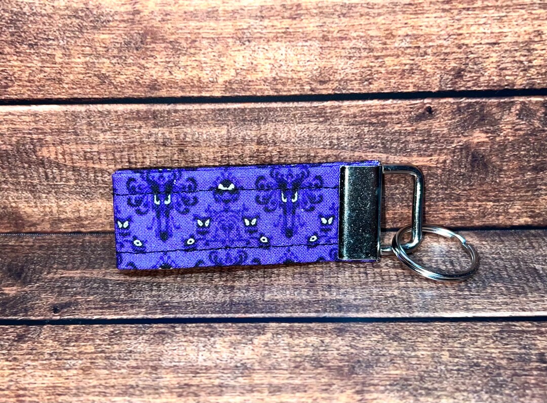 Haunted Mansion Wallpaper Mini Keychain - Etsy
