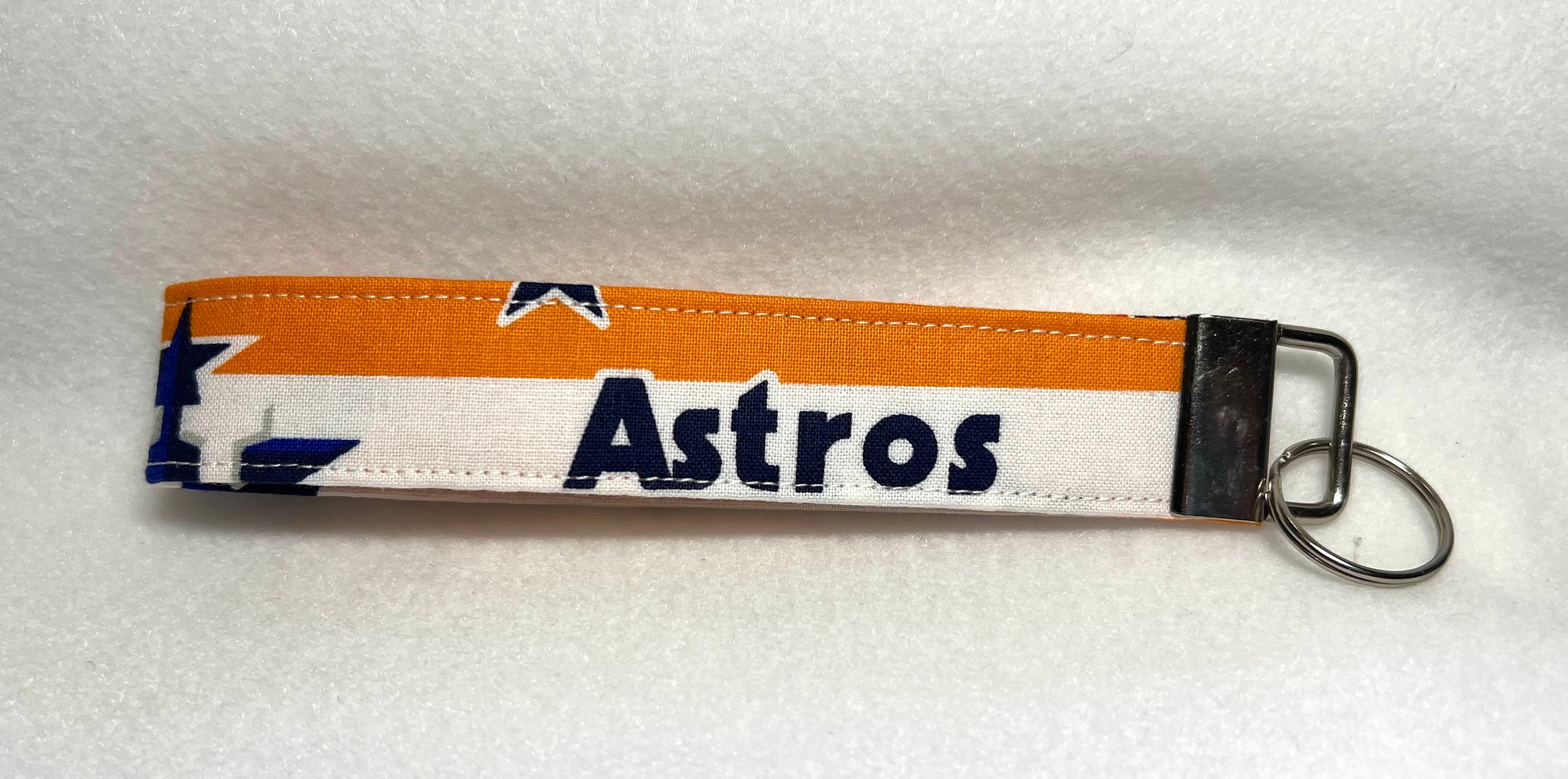 Houston Astros Classic Orange Key Fob Wristlet - Etsy