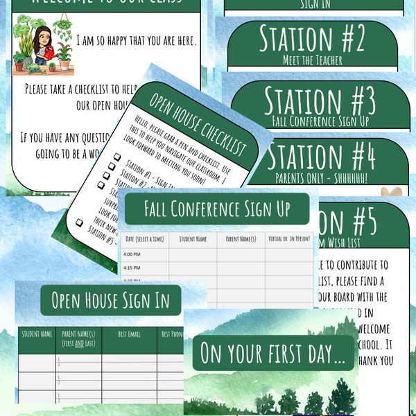 Mountain Theme - Etsy