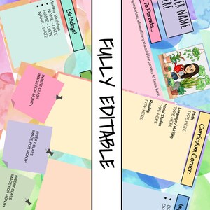 Meet the Teacher Template Cactus - Etsy