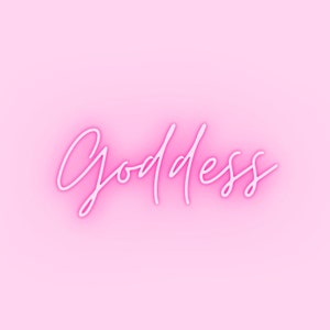 Goddess Printable Wall Art | Pink Wall Art | Daily Affirmations | Home ...