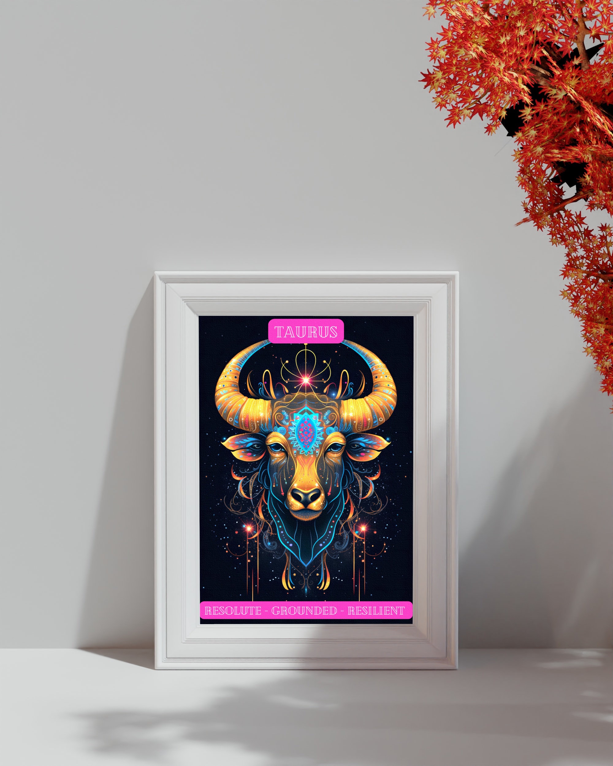 Set of 12 Zodiac Sign Digital Posters Zodiac Home Decor - Etsy