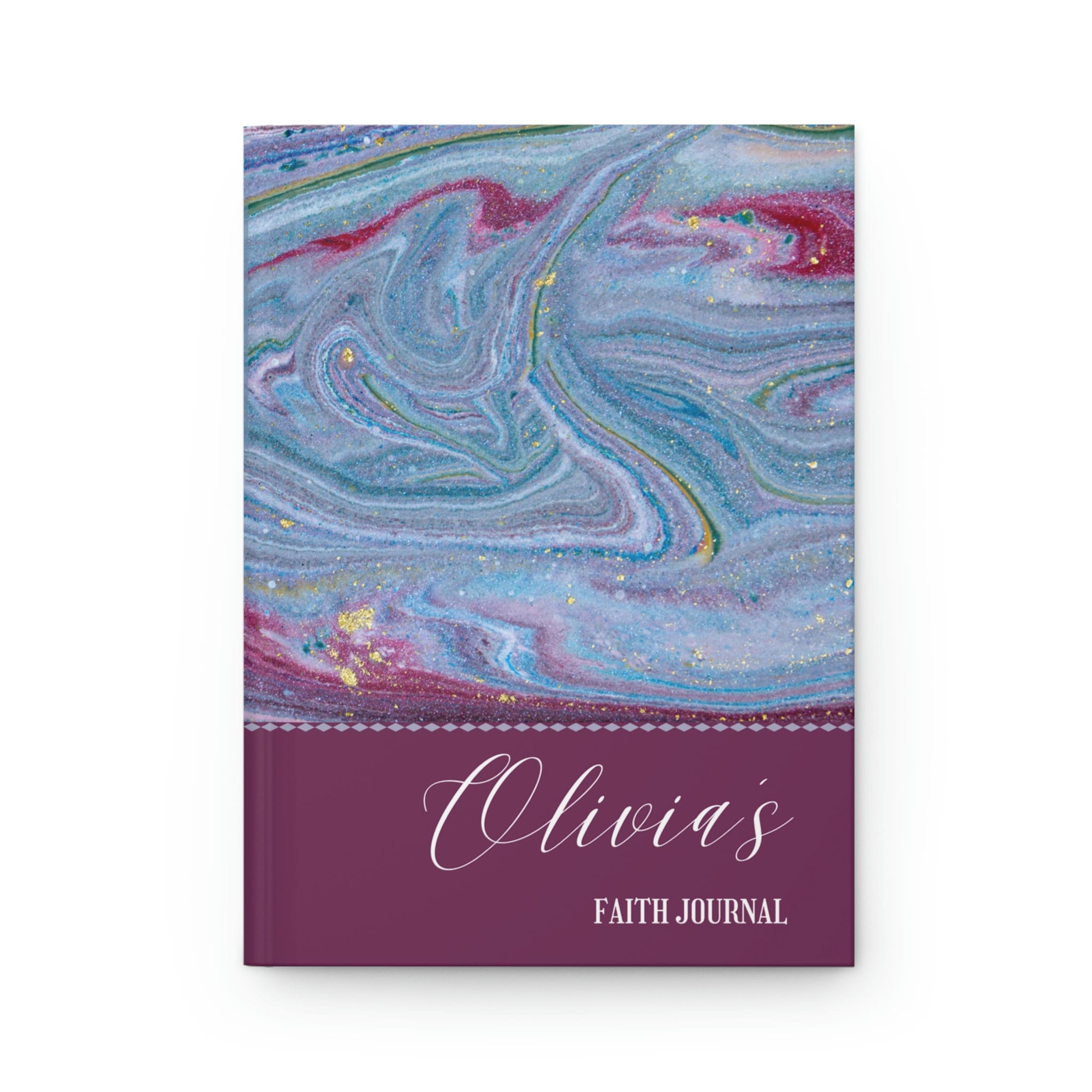 Faith Journal With Personalized Name, Custom Sermon Notes Notebook ...