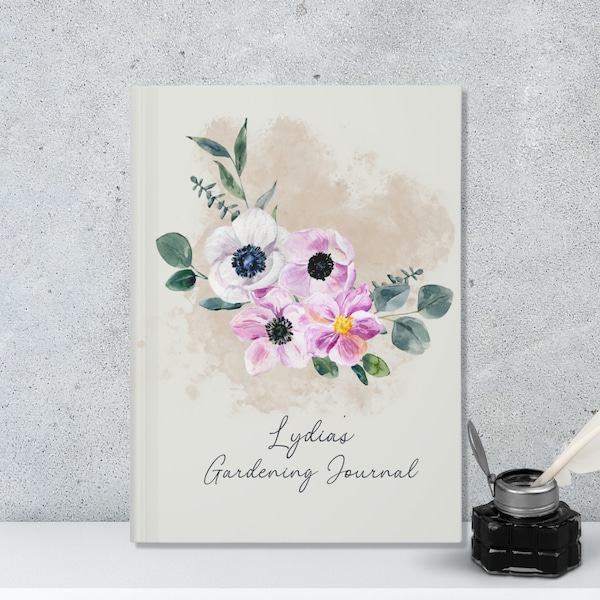 Floral Journal - Etsy