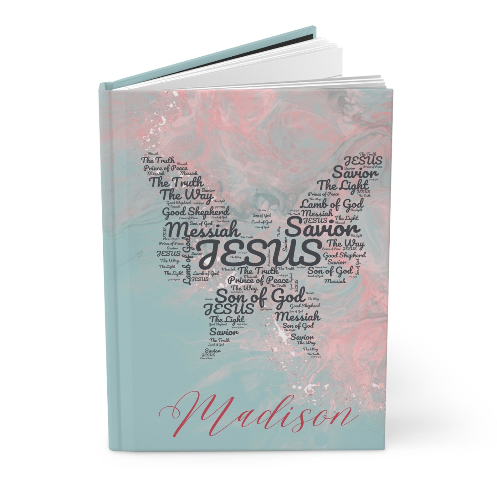 Bible Verse Journal for Women, Personalized Name Faith Journal for ...