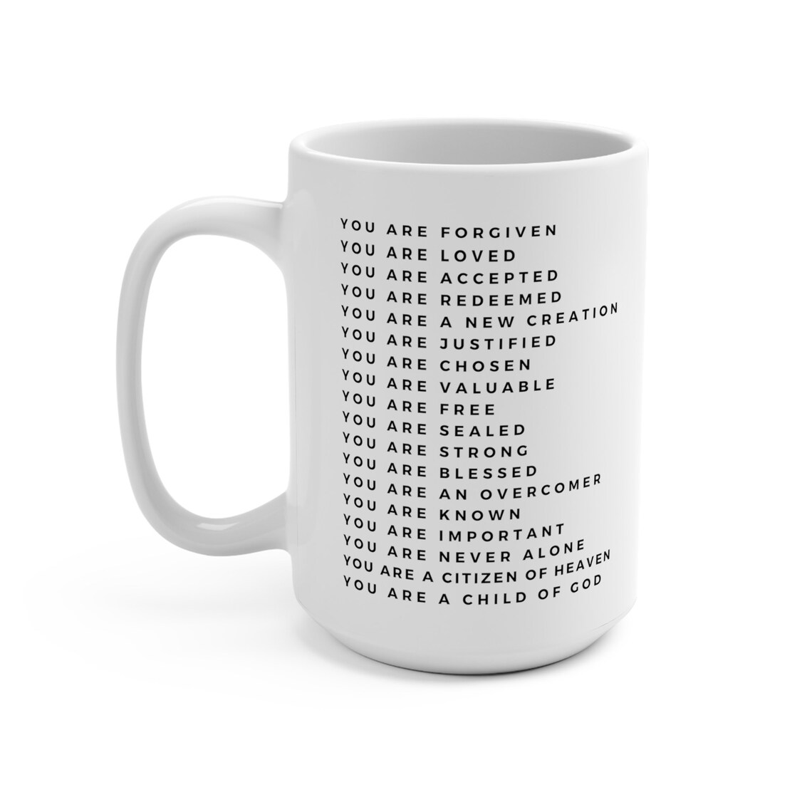 Bible Verse Coffee Mug, Mighty Warrior Mug, Sword Prayer Warrior Tea ...
