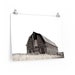 Old Barn Art Poster, Premium Matte Wall Art, Farmhouse Art Decor, Old ...